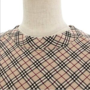 Burberry | Tops | Auth Burberry Brit Checkers Plaid Vintage Top | Poshmark